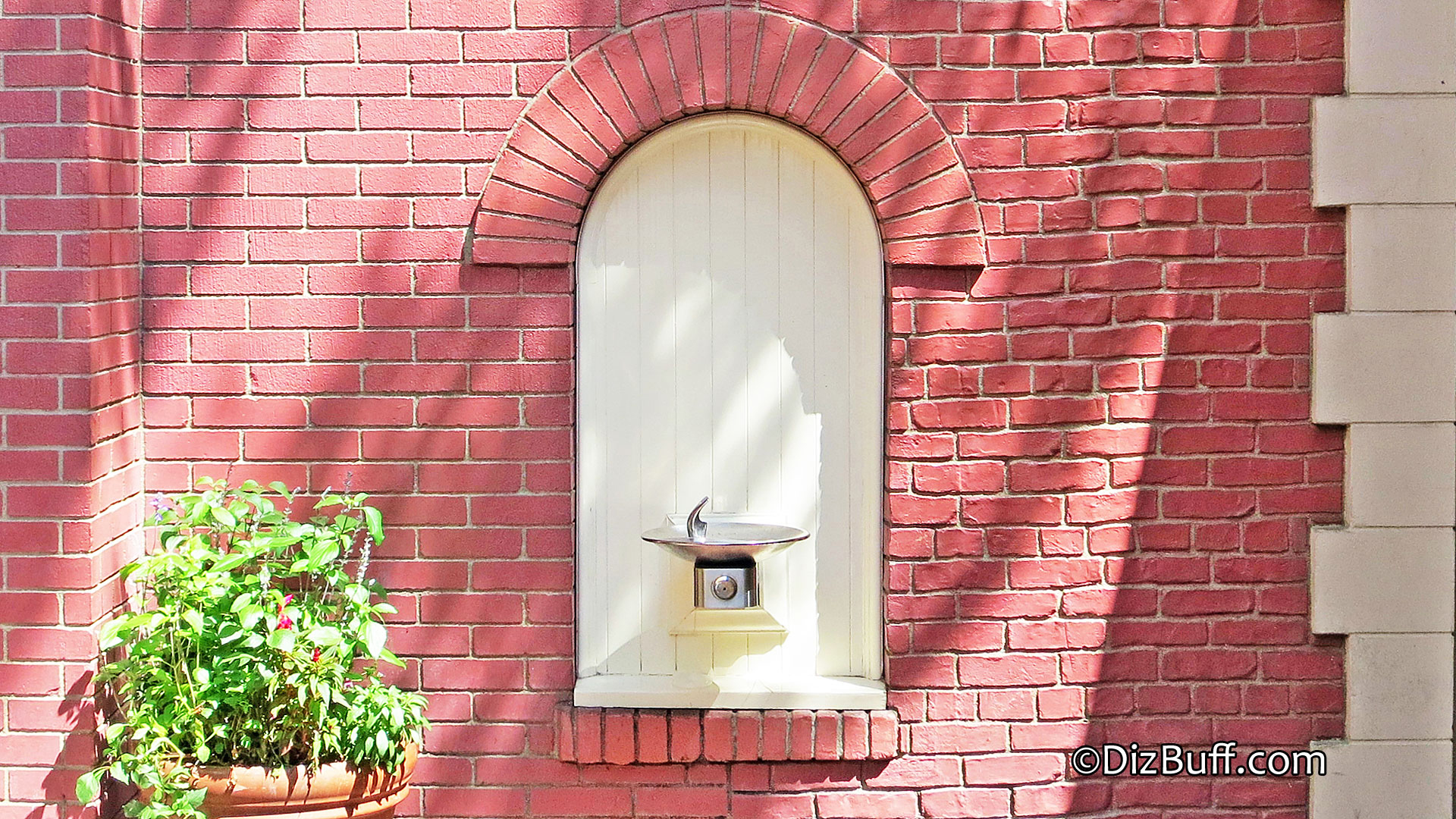 Disneyland Test Brick Wall - DizBuff.com