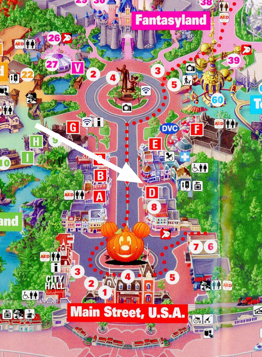 Disneyland Test Brick Wall - DizBuff.com