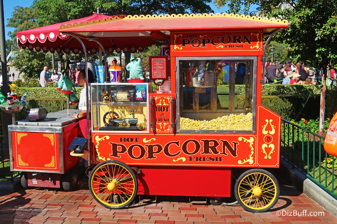 Disneyland Popcorn Carts - DizBuff.com