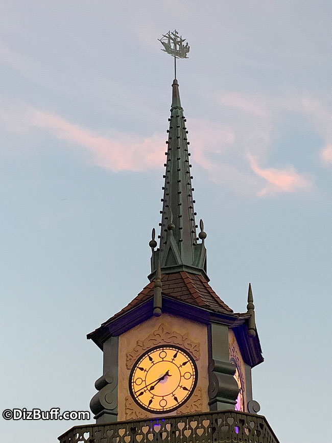 Disneyland weather vanes, roof ornaments, and spires - DizBuff.com