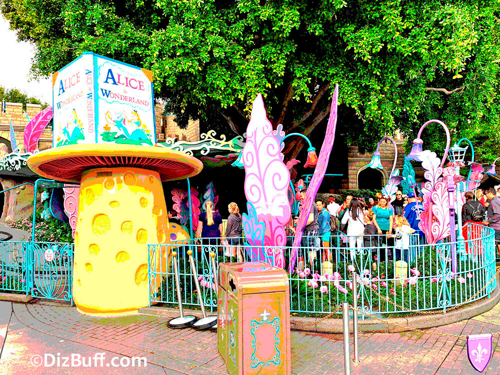 Old-Vintage Tickets Booths in Disneyland, Anaheim, California - DizBuff.com